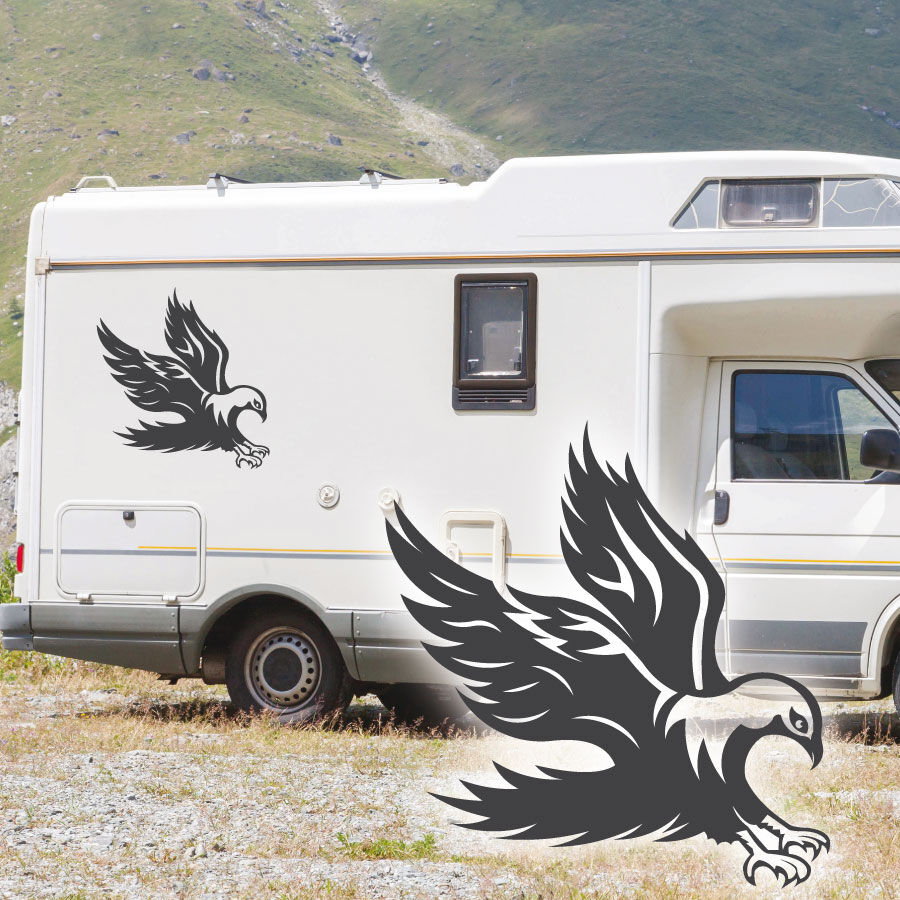 Wohnmobil Aufkleber Adler Eagle | witec-design.de